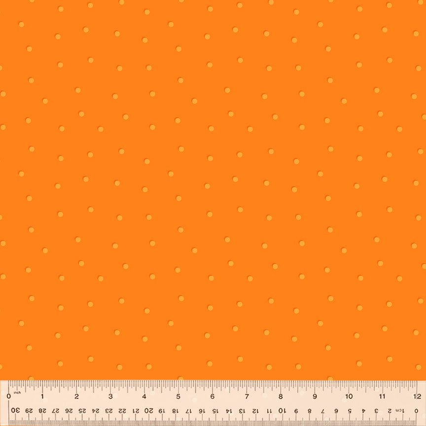 53303-16 DOTTED CLEMENTINE- 100% COTTON - COLOR CLUB by Heather Valent ...